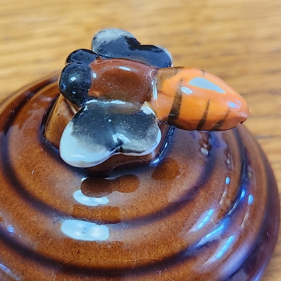 Vintage | Kitchen | Vintage Japanese Redware Ceramic Bee Hive Sugar And ...
